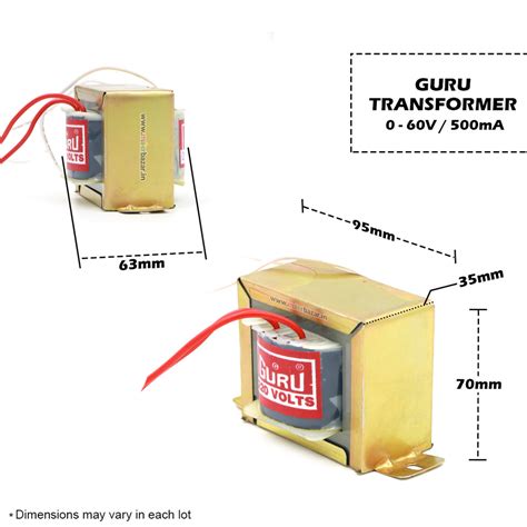 Guru Premium Single Phase Ac Ac Transformers