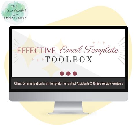 Effective Email Templates Toolbox Professional Communication Swipe