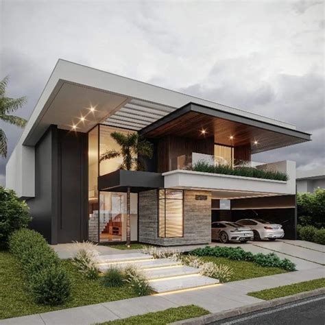 Fachadas De Casas Fachadas De Casas Modernas Casas Modernas De Luxo