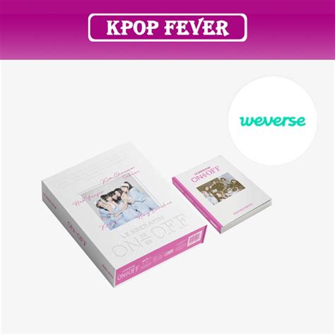 Le Sserafim Onoff Photobook On Off 22 23 Set Standard Photobook