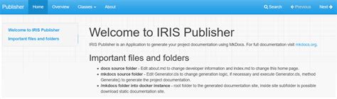 Creating The Documentation Portal For Your Intersystems Iris Application