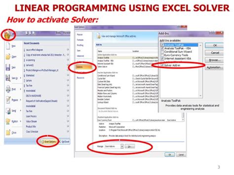 4 Linear Programming Using Excel Solver Pdf