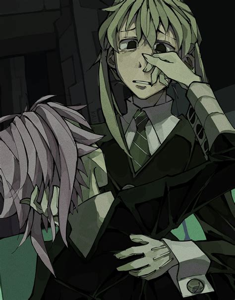 Maka Albarn And Crona Soul Eater Drawn By Kaligraphy Danbooru