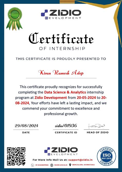 Kiran Adep On Linkedin Datascience Machinelearning Deeplearning Internshipexperience