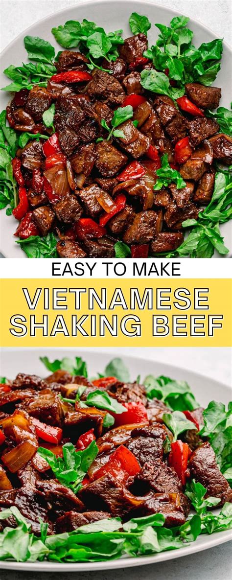 Mouthwatering Vietnamese Shaking Beef How To Make Bo Luc Lac