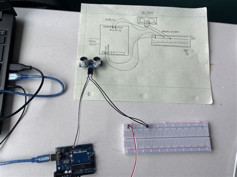 David P On Linkedin Arduino Project Using Ultra Sonic Cylinders To Transmit And Receive