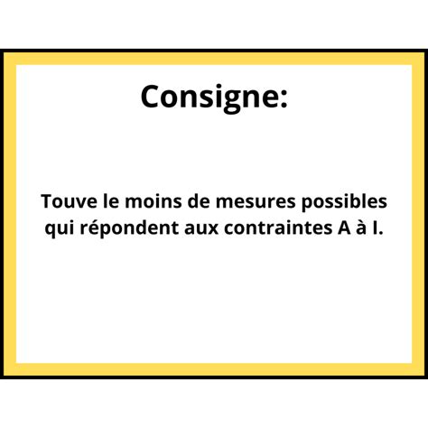 Menu Math 3e Et 4e Année Mesure B