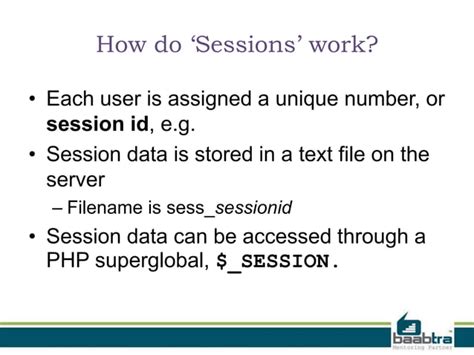 Session Handling In Php PPT