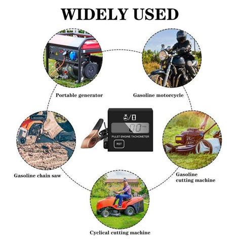 Generic Digital Tachometer Small Digital Engine Tachometer Inductive