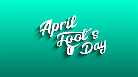 4 월 바보의 날 텍스트입니다 Eps 10 벡터 일러스트 레이 션 인사말 카드에 대 한 광고 프로 모션 포스터 전단지 블로그 문서 마케팅 간판벡터 그래픽 4월에 대한 스톡