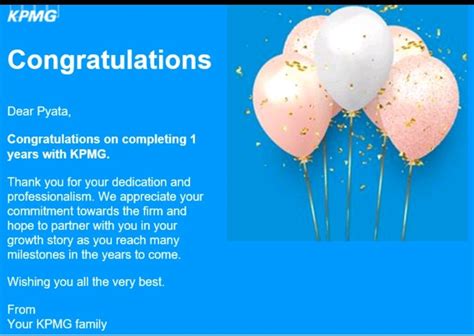 Sirisha Pyata On Linkedin Workanniversary Kpmg Kgs 24 Comments