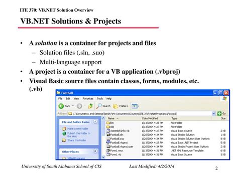 Ppt Vbnet Solution Overview Powerpoint Presentation Free Download Id692914