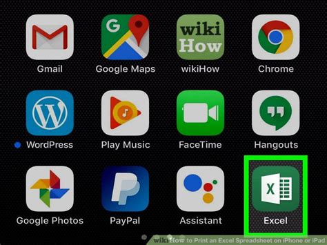 How To Print An Excel Spreadsheet On IPhone Or IPad 14 Steps