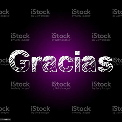 Gracias 브러쉬 페인트 손 그린 글자 검은 배경에 인사말 카드 오버레이 포스터에 대한 스페인어 디자인 템플릿 주셔서 감사합니다 감사합니다에 대한 스톡 벡터 아트 및