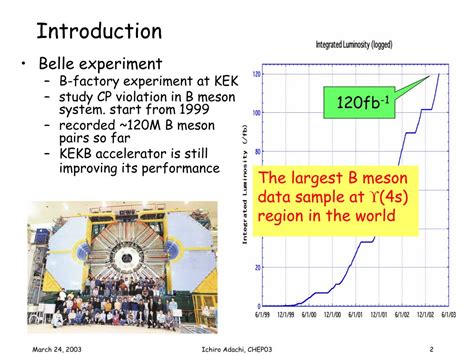 ppt the computing system for the belle experiment powerpoint