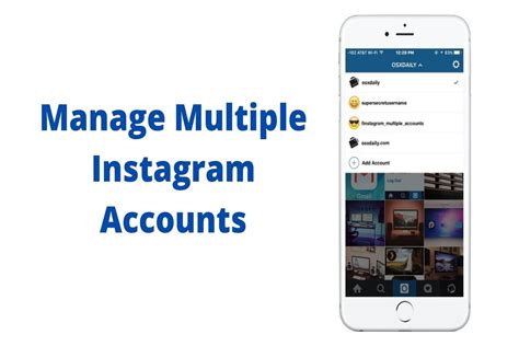 How To Manage Multiple Instagram Accounts Guide Aischedul