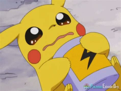 Pikachu Crying  Pikachu Crying Holding Discover And Share S