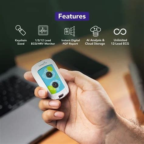 Portable Ecg Device 12 Lead Ecg Machine For 1612 Lead Ecg Hrv By Touch At ₹ 3068piece 12