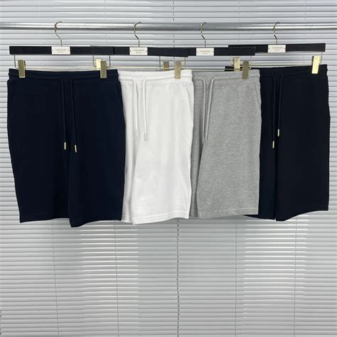 남녀공용 Tb Thom 브랜드 캐주얼 반바지 단색 루즈한 코튼 스포츠 바지 무릎 길이 조거 트랙 반바지 2023 패션 여름 Aliexpress