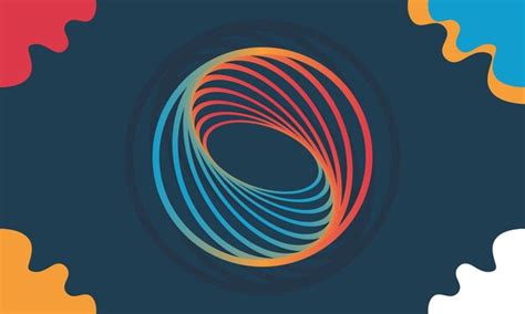 Premium Vector Vector 3d Circular Pink Gradient Background Lequid Shape Pattern Background Web