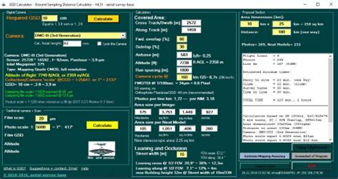 Gsd Calculator Aerial Survey