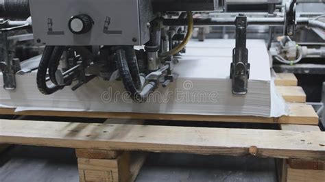 Offset Printing Machine Stock Footage Video Of Sheets 260126262