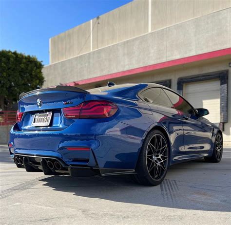 F8x Psm Carbon Fiber Diffuser 4 Pc Cen Cal Motorsport