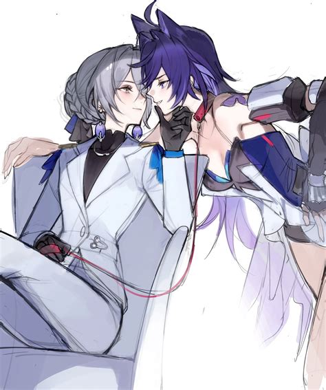 Bronya Rand And Seele Honkai And More Drawn By Mie Xing Danbooru