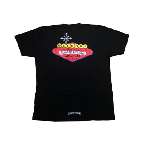 Купить оригинальную Chrome Hearts Las Vegas Exclusive T Shirt Color Print Black с доставкой из