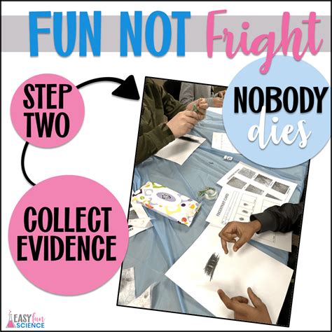 Forensic Science Fingerprinting Activity Crime Scene Investigation Csi Easy Fun Science