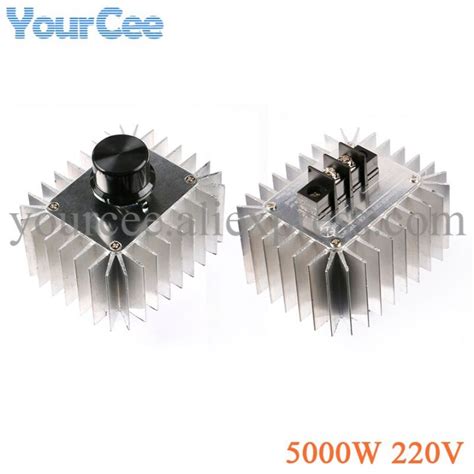 220v 5000w Scr Voltage Regulator Motor Speed Controller Light Dimming Dimmers Thermostat Speed