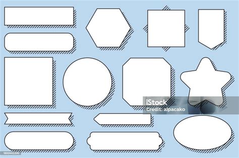 Illustration Set Of Diagonal Frames Stock Illustration Download Image Now Arrow Symbol