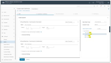 Rightsizing Vms With Vmware Aria Operations Vmware Cloud Management