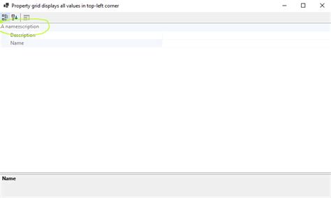 Propertygrid Displays All Values In Top Left Corner Of Component · Issue 4673 · Dotnetwinforms