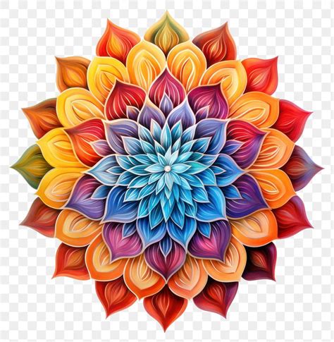 Png Mandala Pattern Flower Dahlia Premium Png Rawpixel