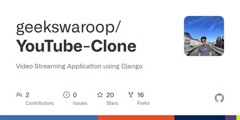Github Geekswaroopyoutube Clone Video Streaming Application Using Django