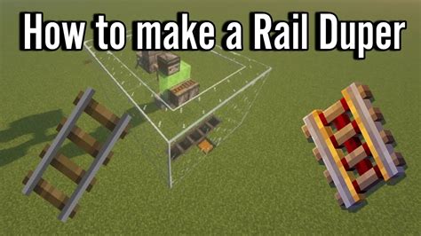 How To Make Working Rails In Minecraft At Indiana Margarot Blog