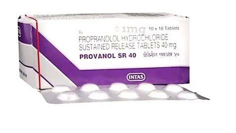 Propranolol Hcl 40 Mg Tablet At ₹ 115 Box Propranolol Tablets In Mumbai Id 25788682912