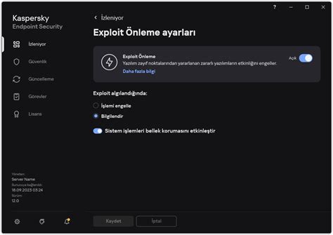 Sistem Işlemleri Bellek Koruması