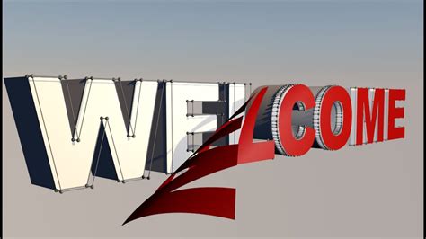 Cinema 4d Tutorial Making Text Folding Effect In C4d Youtube