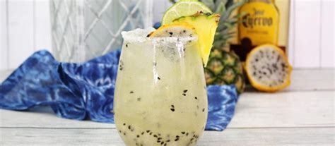 Pineapple Dragon Fruit Margarita Aspiring Winos