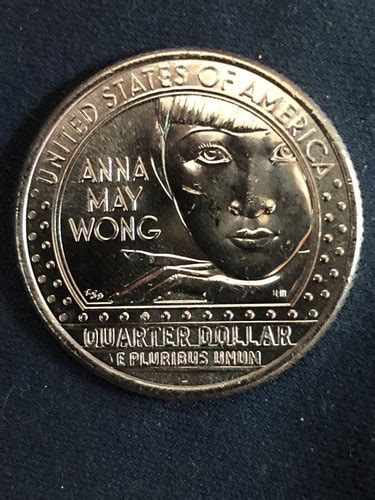 2022d Anna May Wong Quarter 25c Mint Errors Finger Doubling Ebay