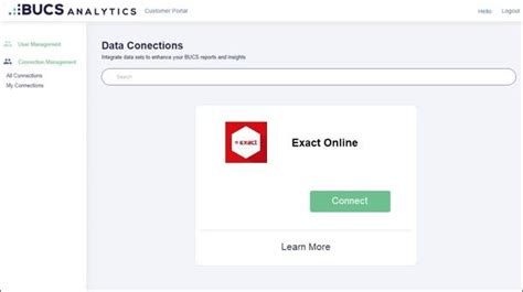 Bucs Analytics Launches New Integration Wizard For Exact Online Bucs