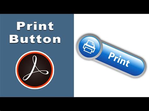 How To Add Print Button In Fillable Pdf Form Using Adobe Acrobat Pro The Graphic Home