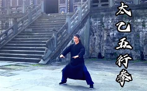寒冬练一套武当太乙五行拳无删减一镜到底练练高架显腿长 武当韩湘子 武当韩湘子 哔哩哔哩视频