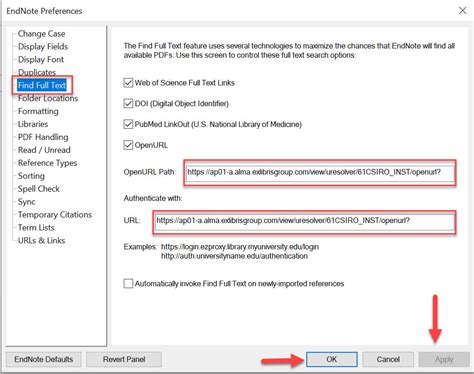 Installation Setup EndNote Library Guides At CSIRO Library Services