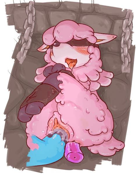 Rule 34 Alpaca Anal Animal Crossing Blindfold Blush Bondage Bound