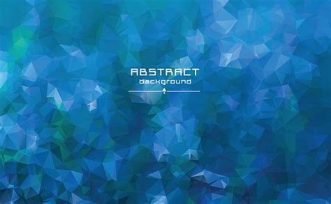 추상 낮은 폴 리 삼각형 배경입니다 미래 지향적인 패턴입니다 기하학적 인 다각형 디자인입니다 다 색 파란색 하늘색 에메랄드 아쿠아 마린 0명에 대한 스톡 벡터 아트 및 기타