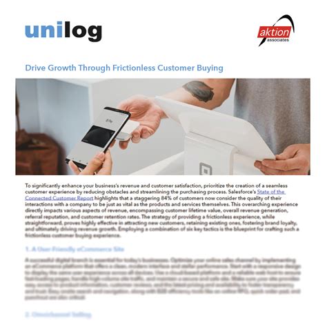 Unilog Drive Growth Through Frictionless Customer Buying Aktion Associates