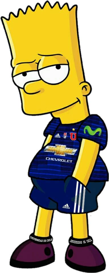 Download Bart Simpson Adidas U De Chile Chile Bar Simpson